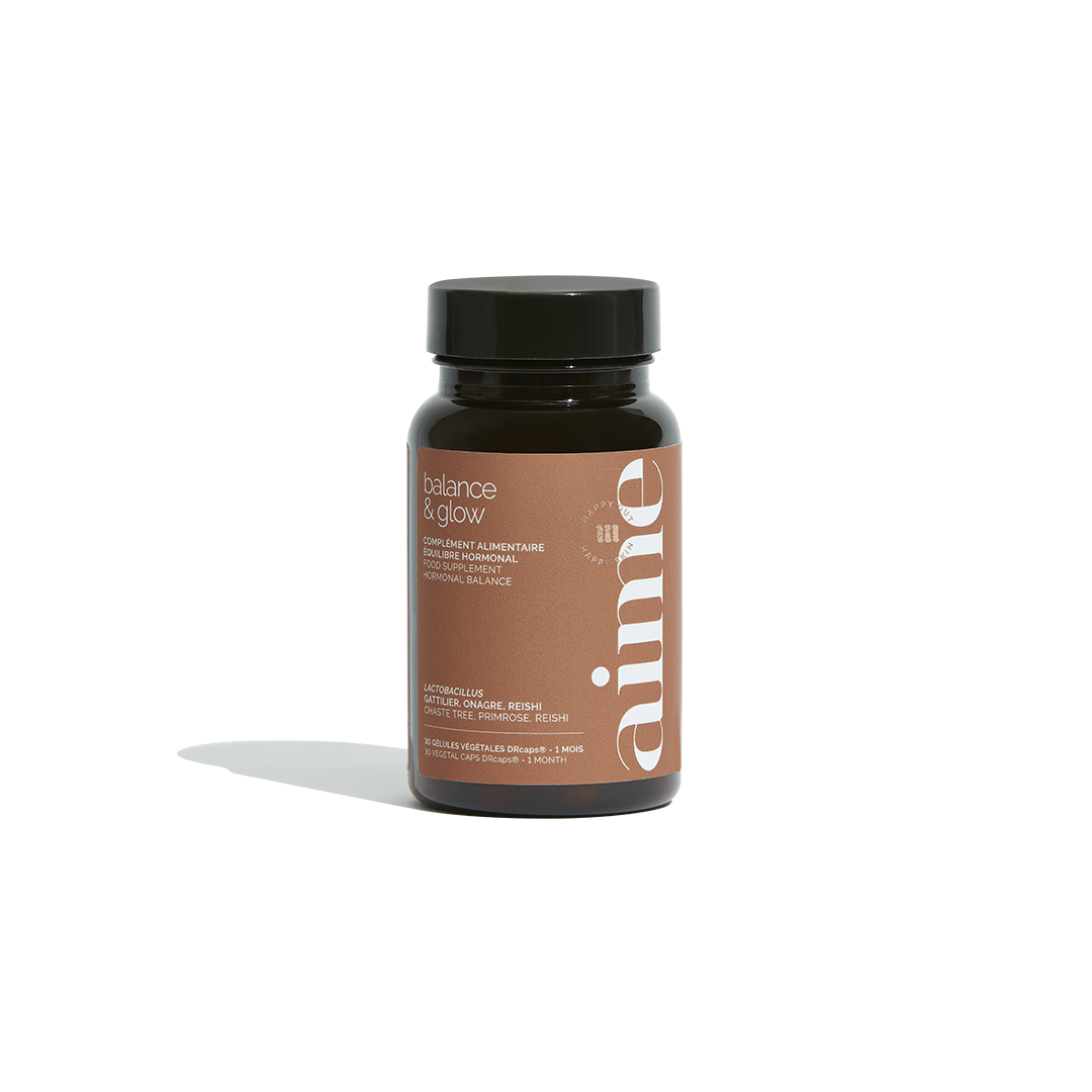 Balance & Glow, skin supplement for hormonal acne - Aime